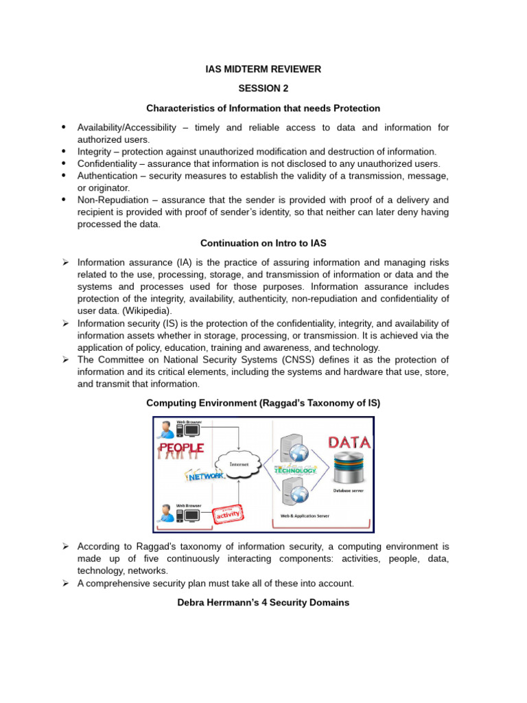 Ias Reviewer | PDF | Security | Computer Security