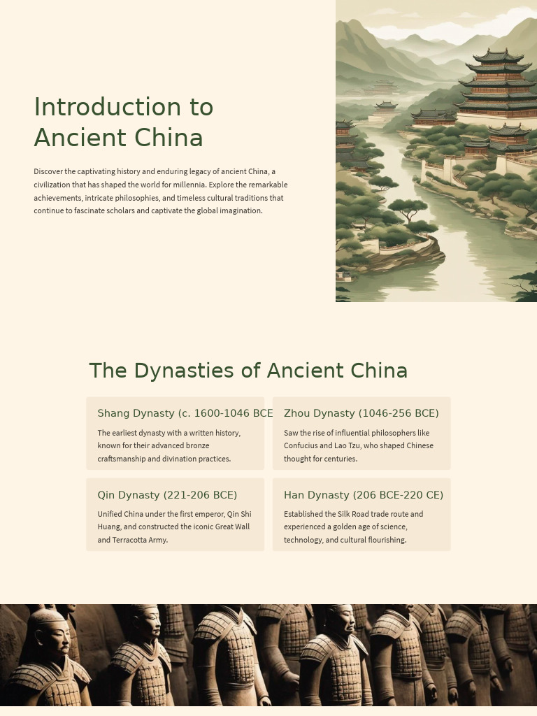 Introduction To Ancient China | PDF | Qing Dynasty | History Of China