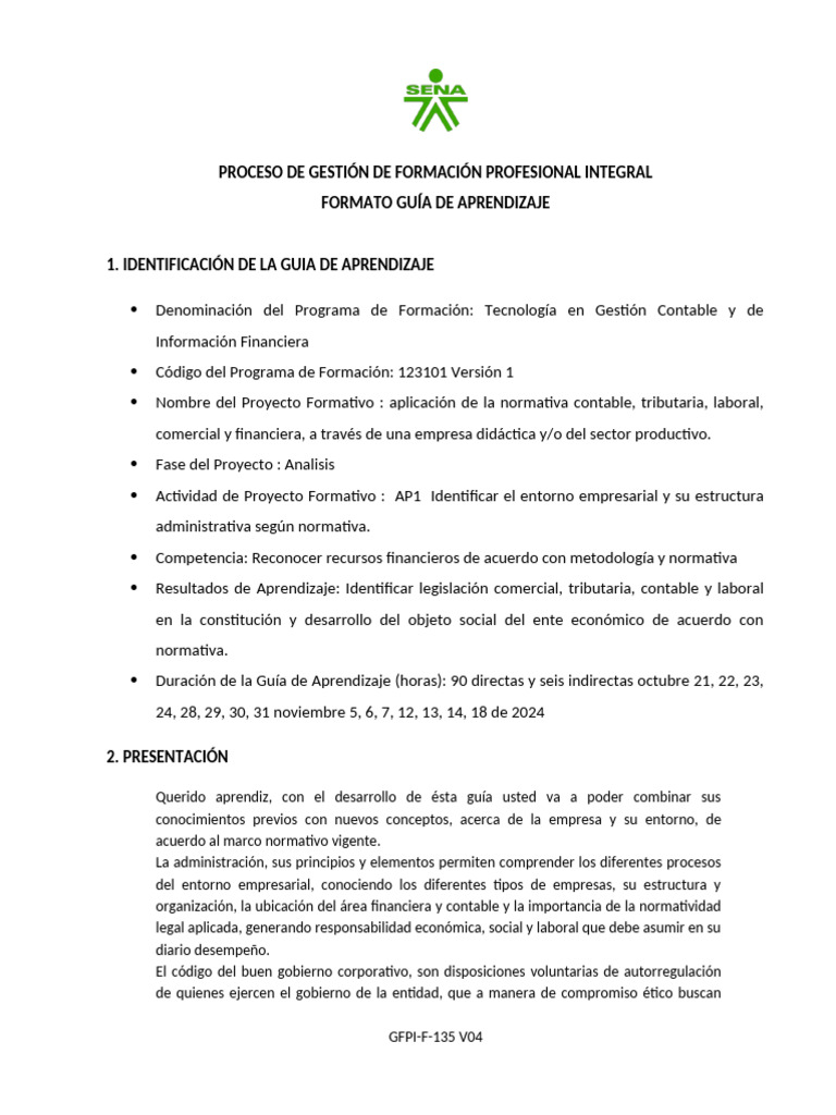 GUIA 4 DEF | PDF | Contabilidad | Business