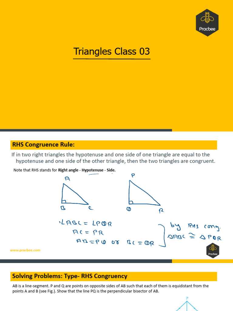 Triangles L3 | PDF | Triangle | Euclidean Plane Geometry
