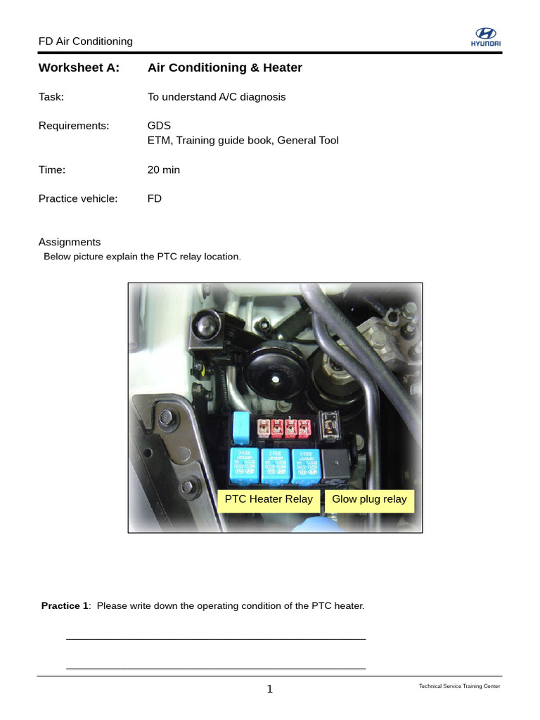 03_FD_Aircon_Worksheet | PDF | Thermodynamics | Temperature