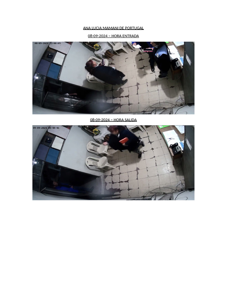 Ana Lucia Mamani de Portugal - Reloj | PDF