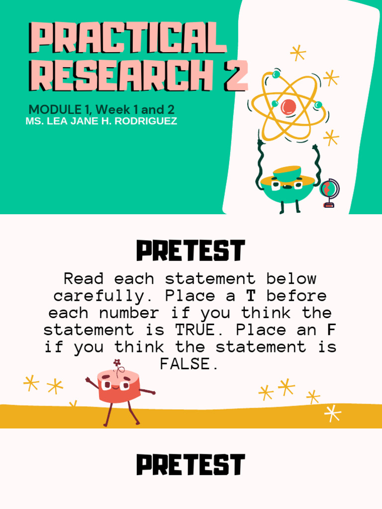 PRACTICAL RESEARCH 2 MODULE 1 Kinds of Quantitative Research - PPTX 20240930 065903 0000 | PDF ...