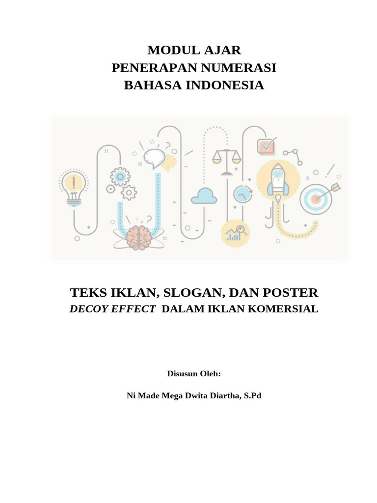 Modul Ajar Numerasi Bahasa Indonesia | PDF