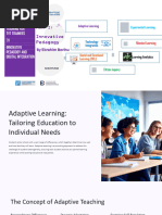 Adaptive Learning Theory: Yoesoep Edhie Rachmad | PDF | Learning | Learning Theory (Education)