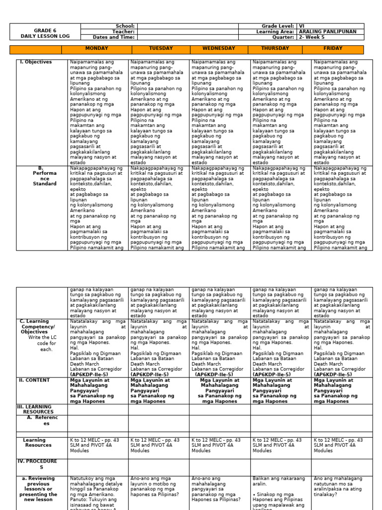 Week5 DLL Ap 1 | PDF