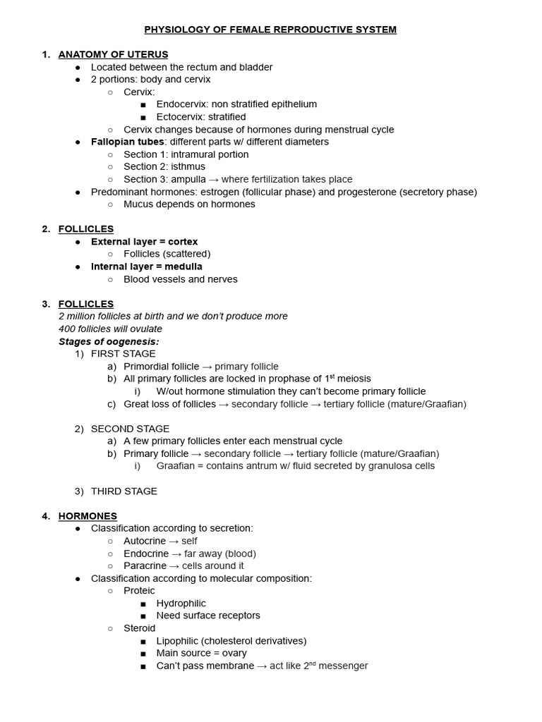Copia de PHYSIOLOGY OF FEMALE REPRODUCTIVE SYSTEM | PDF | Menstrual ...