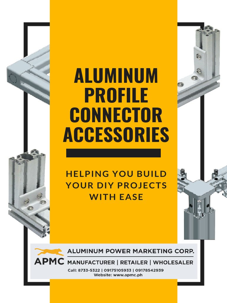 Aluminum Profile Connector Accessories | PDF | Technology & Engineering