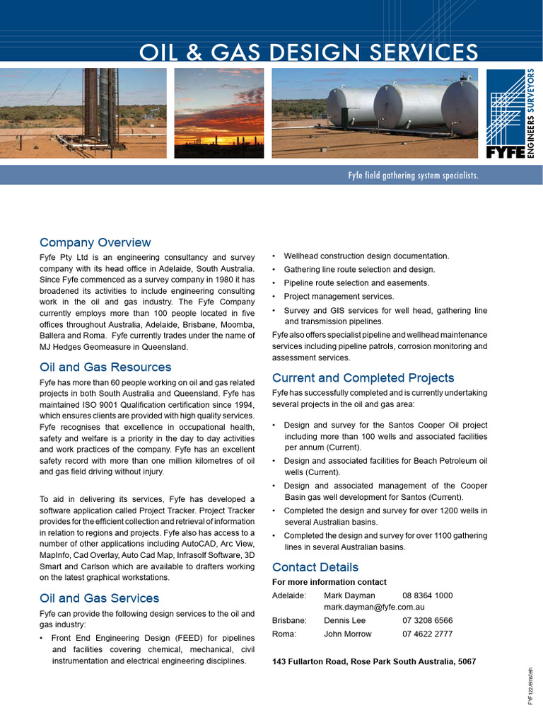 Oil & Gas Flyer | PDF