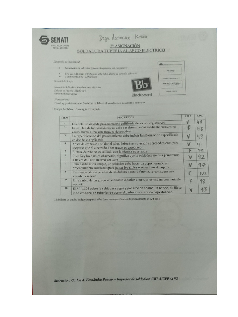 Tarea de La Norma API 1104 | PDF