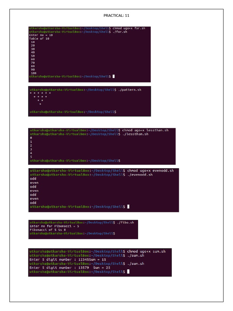 Osy Practical 11 | PDF