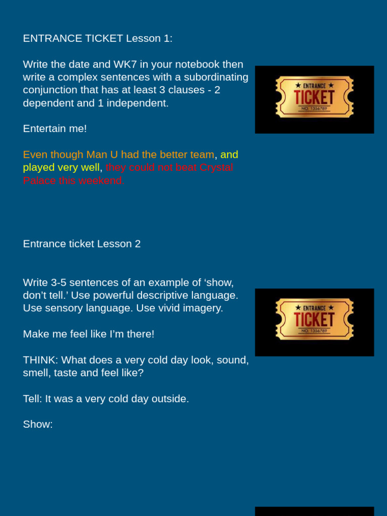 WK7 Sec3 English 24 - 25 | PDF | Subject (Grammar) | Clause