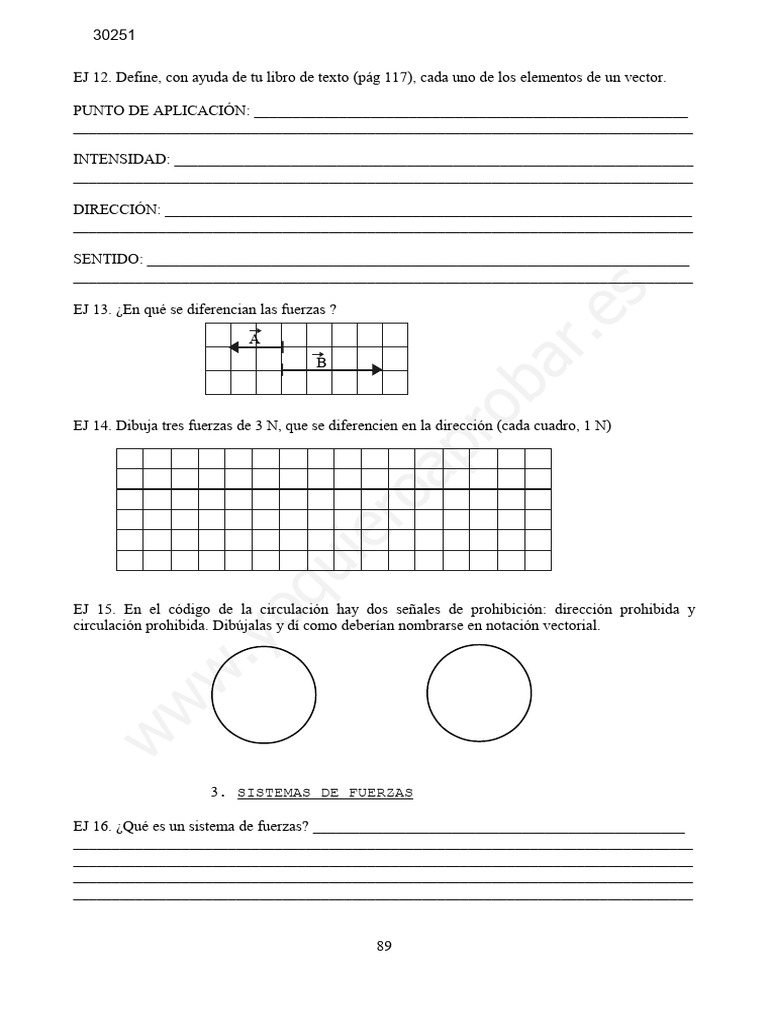 Fyq 2 Eso | PDF | Fuerza | Elasticidad (Física)