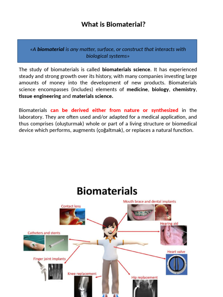 Polymeric Biomaterials Lecture 2-2024 | PDF | Biomaterial | Polymers