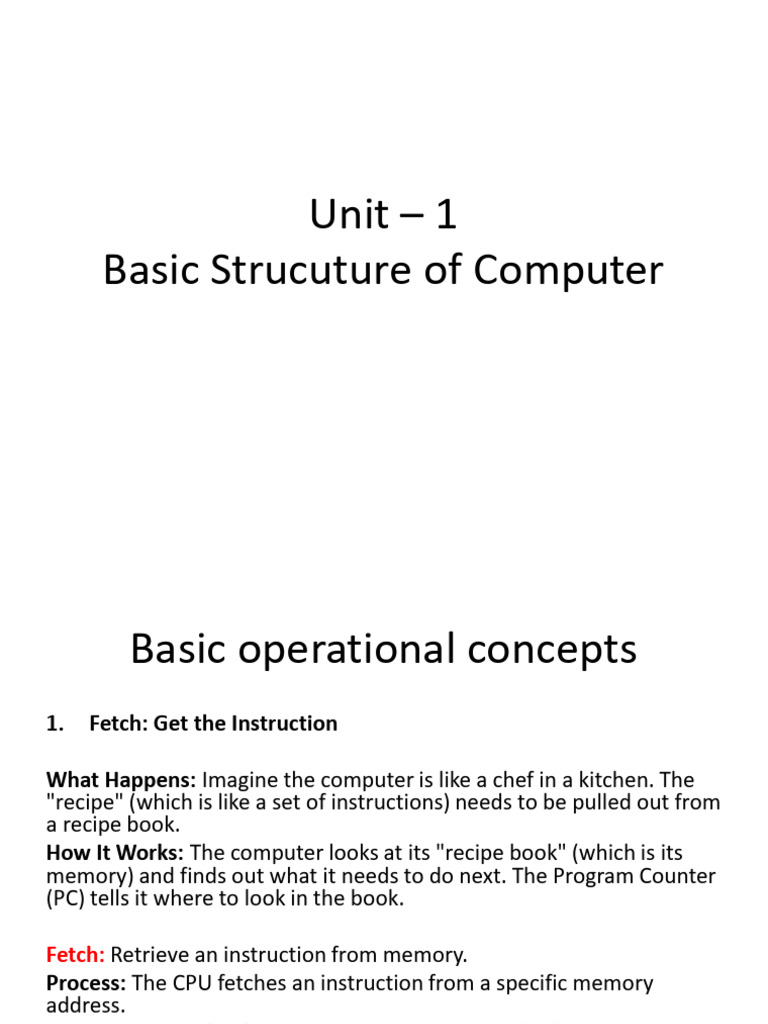 Unit 1 CA 1722341677130 | PDF | Computer Science | Computer Hardware