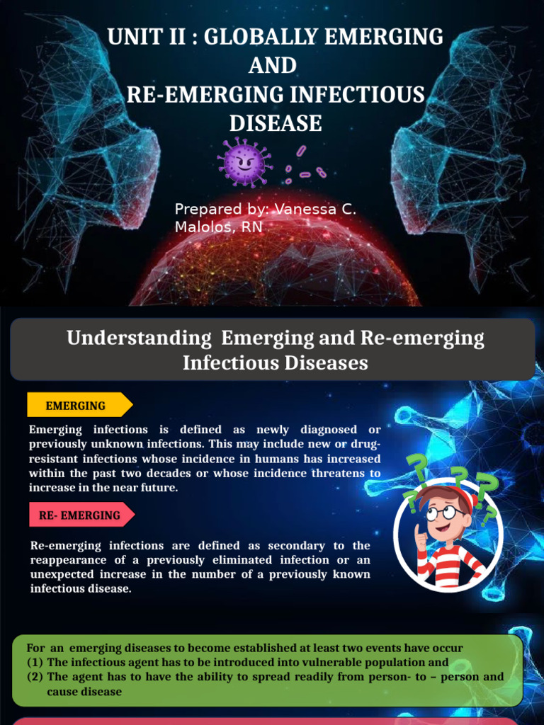 Emerging and Re-emerging Diseases Overview | PDF | Infection ...