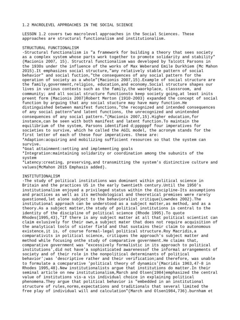 1.2 | PDF | Behavioural Sciences | Scientific Theories