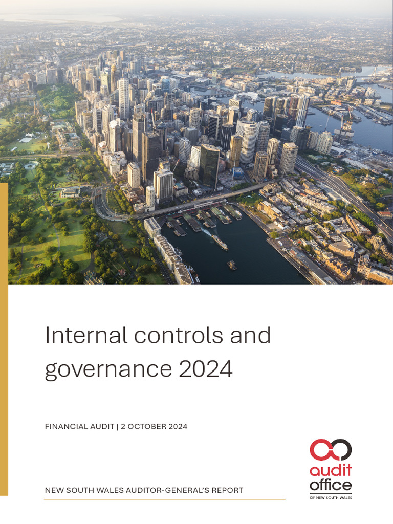 NSW Auditor-General's Report 2024: Governance | PDF | Internal Control ...
