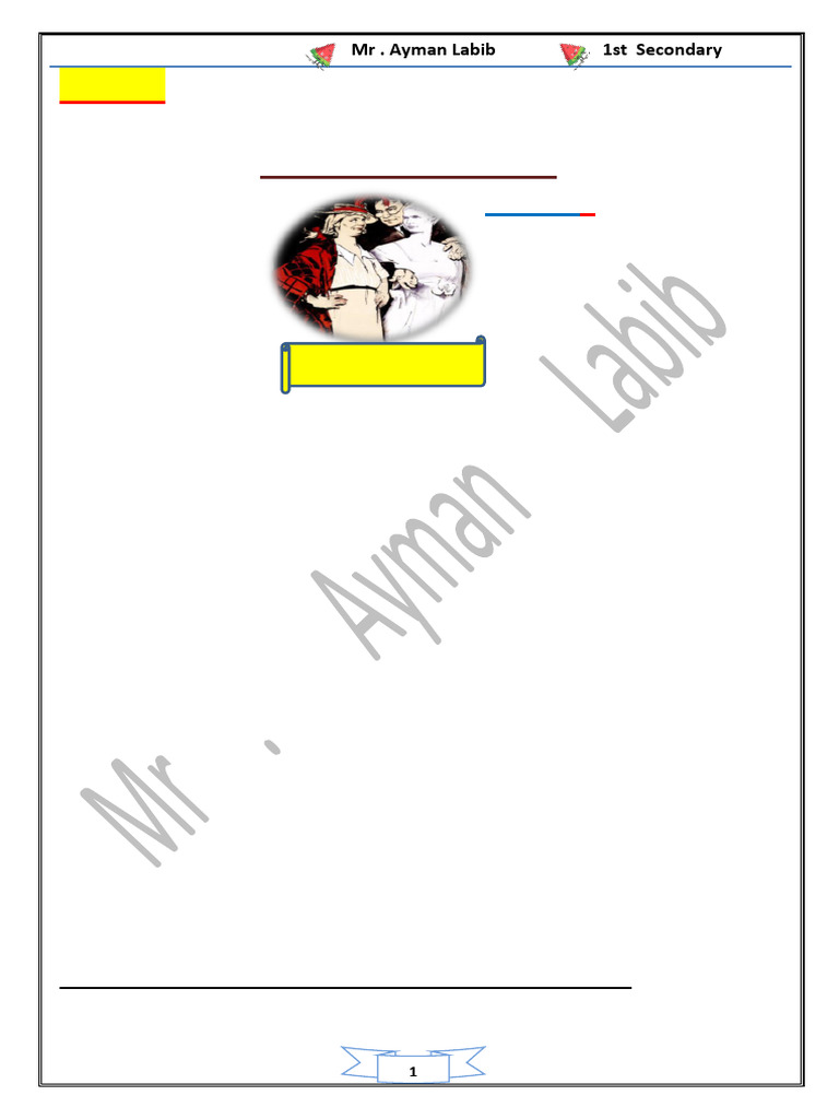 Pygmalion Act 2 M.R AYMAN | PDF | Pygmalion (Play)