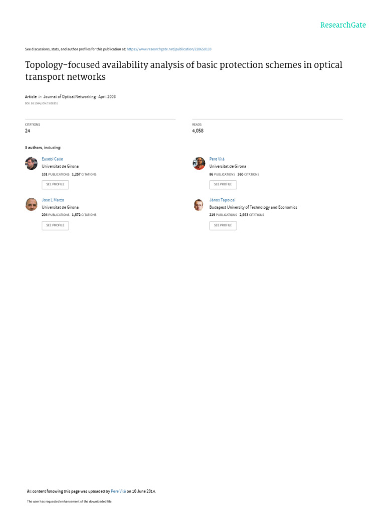 Topology-focused_availability_analysis_of_basic_pr | PDF | Reliability ...