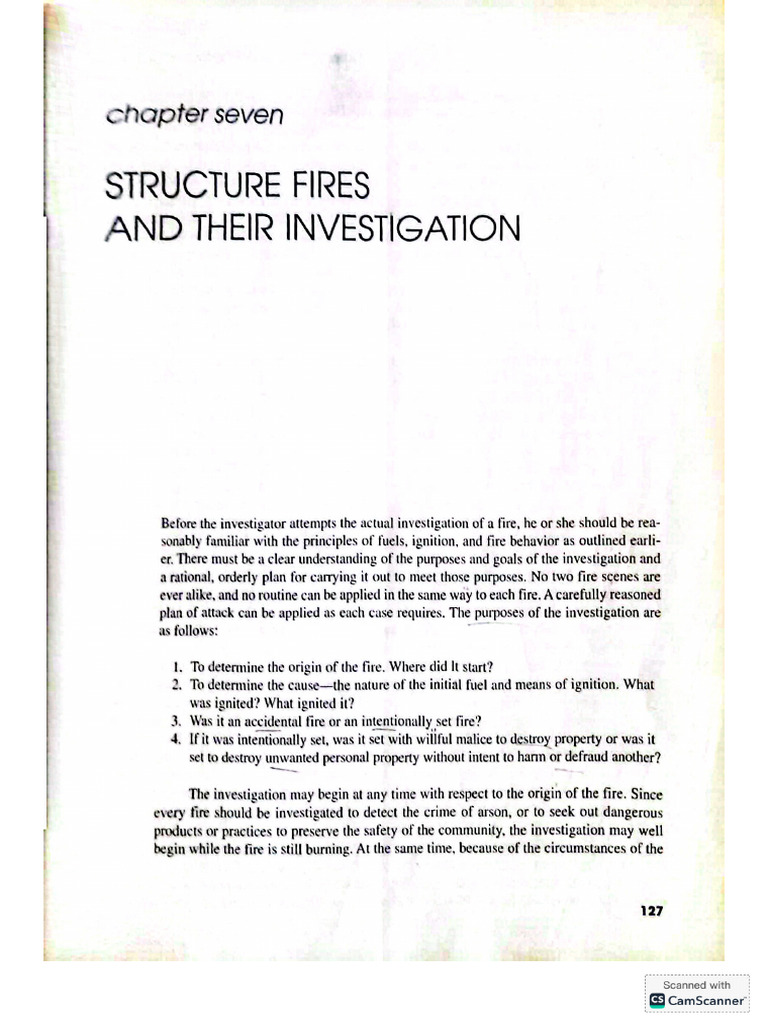 Arson Chap 7,8,9 | PDF