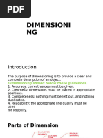 Basic Dimensioning Rules Explained | PDF | Dimension | Length
