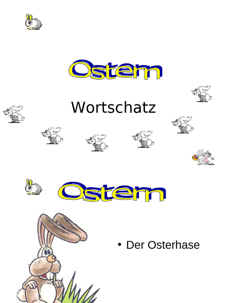 Osternwortschatz Bildbeschreibungen Bildworterbucher Flashkarten in ...