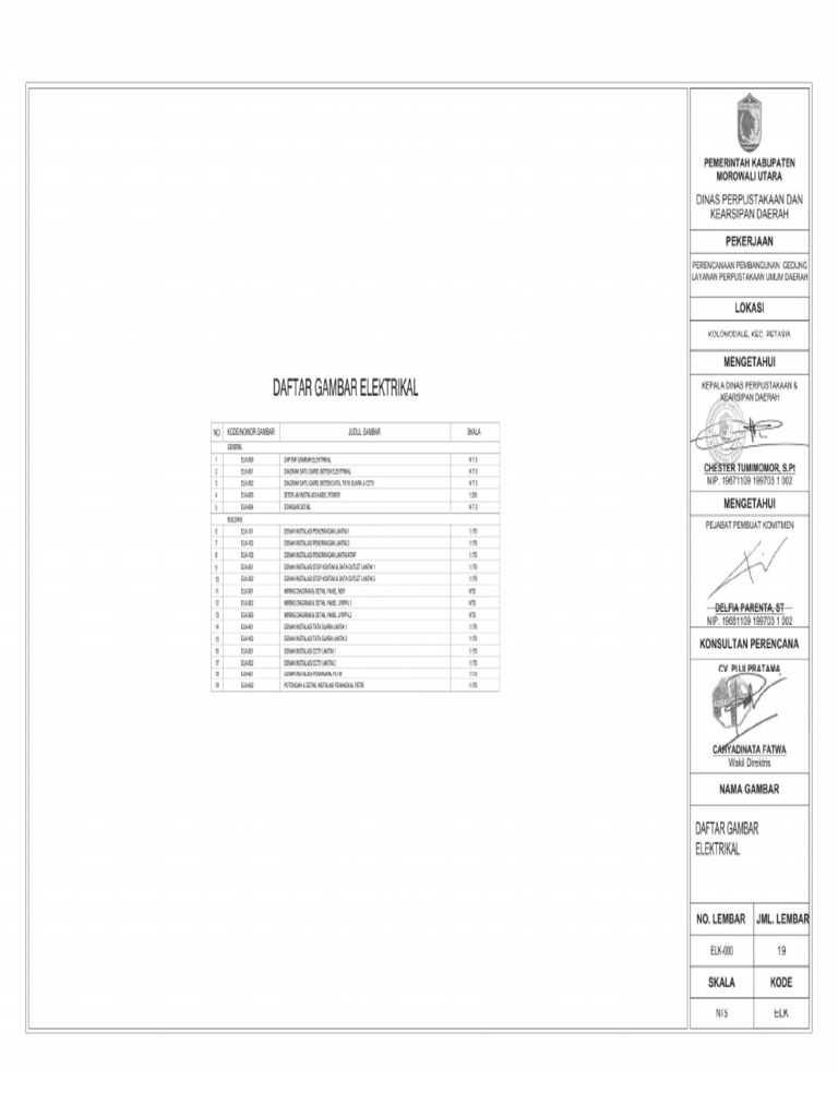 Gambar Elektrikal | PDF