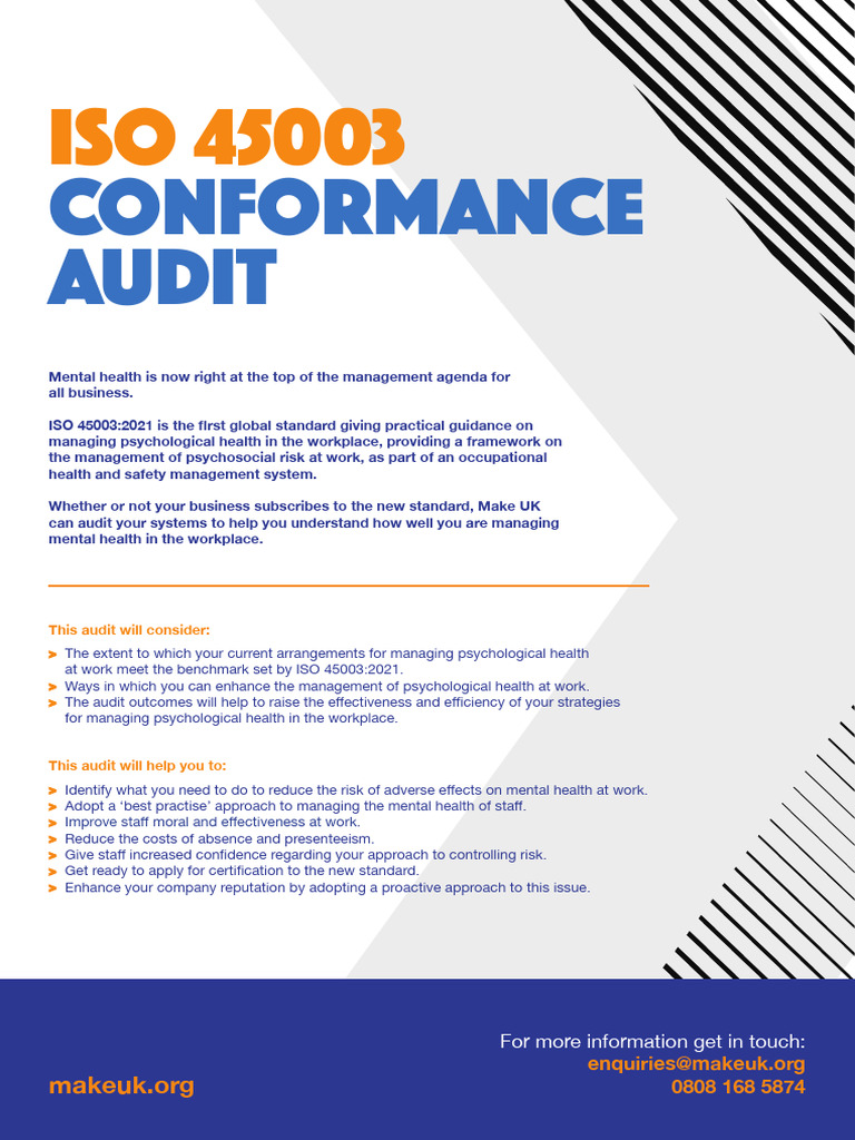 ISO 45001 Conformance | PDF