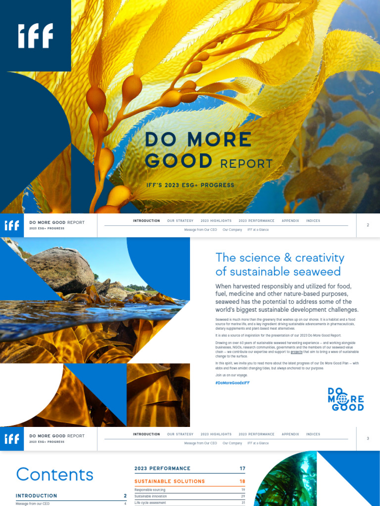 2023 Do More Good Report | PDF | Sustainability