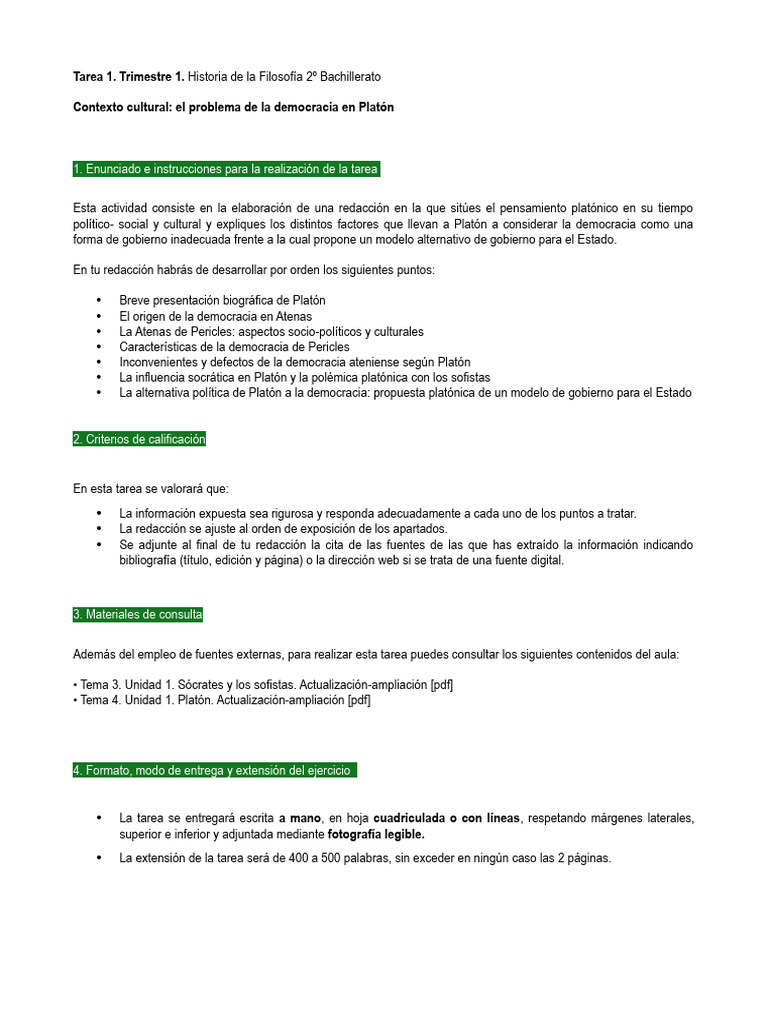 Democracia en Platón: Crítica y Alternativa | PDF | Platón | Democracia