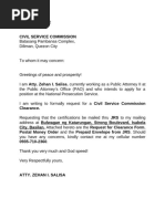 Sandiganbayan Clearance Form | PDF | Government | Public Services