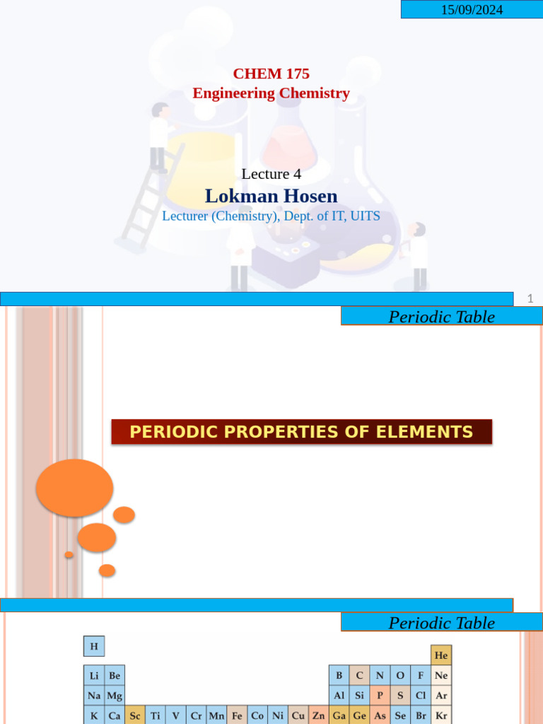 Engineering Chemistry Sheet - 4 | PDF | Transition Metals | Ion
