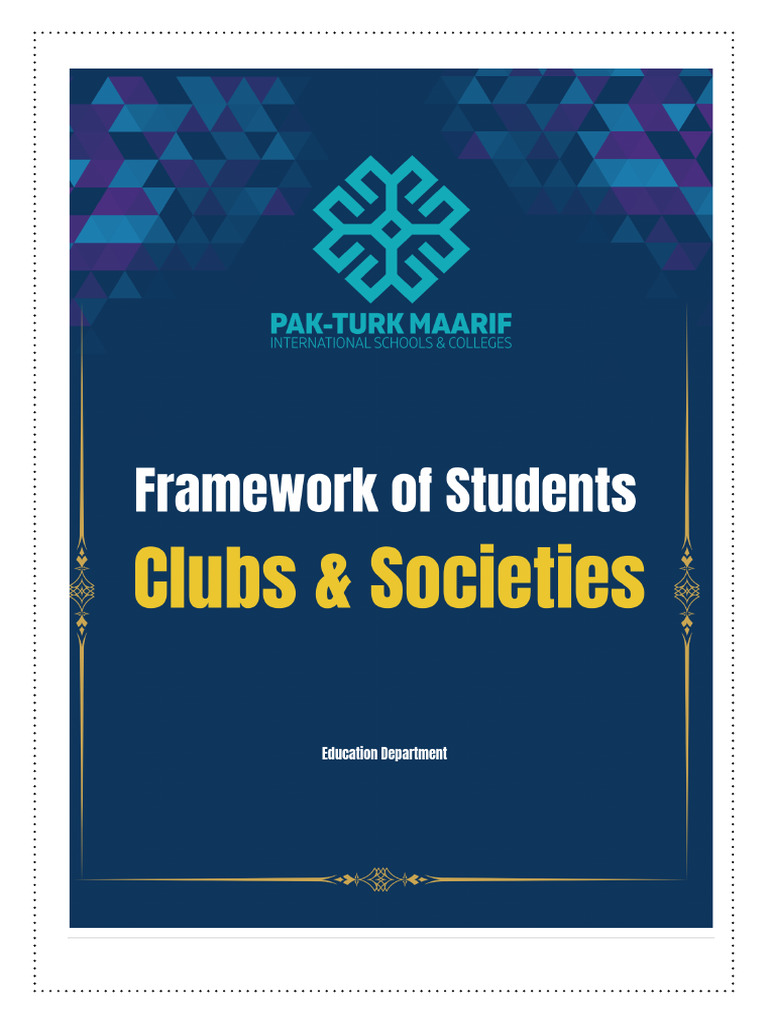 Student Clubs Framework Guide | PDF | Public Speaking | Startup Company