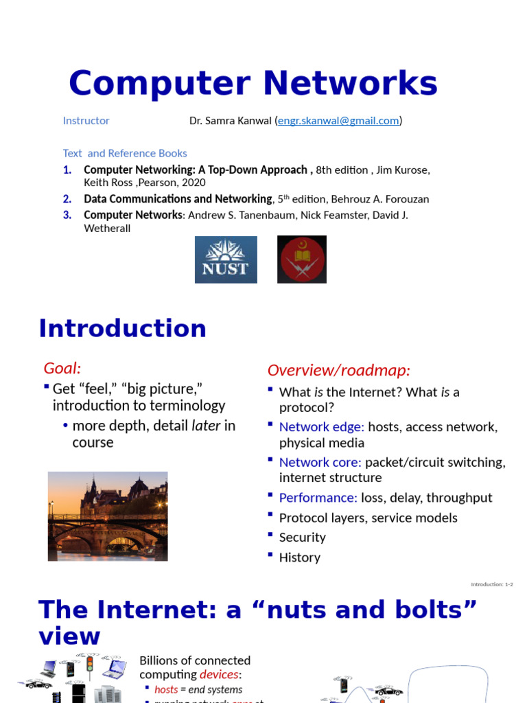 Lecture 1 Cn Pdf Computer Network Internet