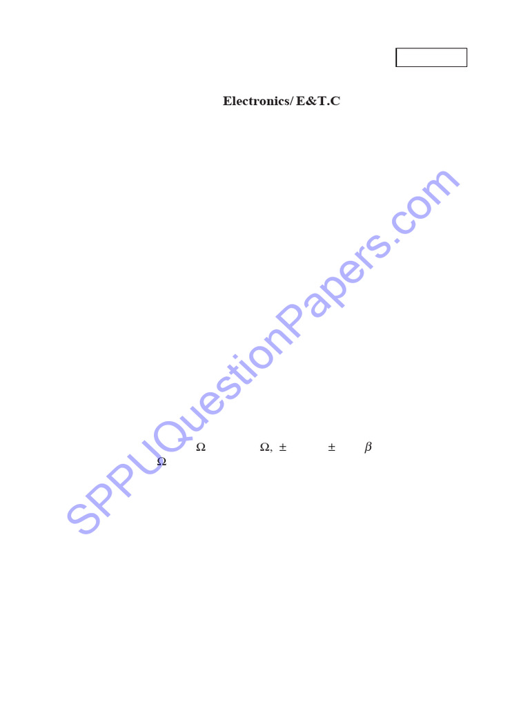 Be Electronics and Telecommunication Engineering Semester 3 2023 May ...