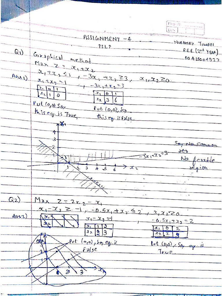 PSLP Assignment 3 | PDF