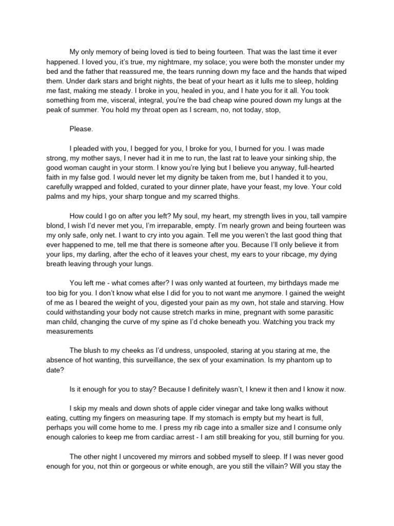 Poetry - The Predator and His Consequences | PDF