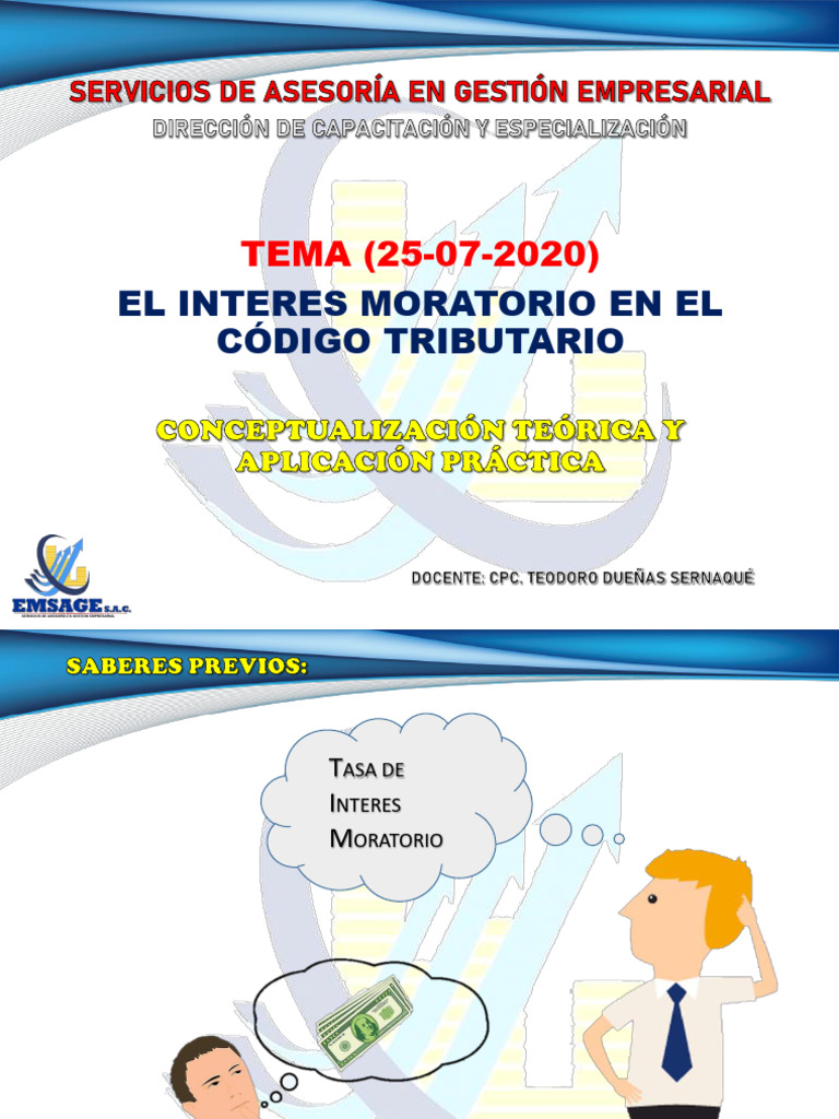 Calculo de Interes Moratorio | PDF | Interés | Sector privado