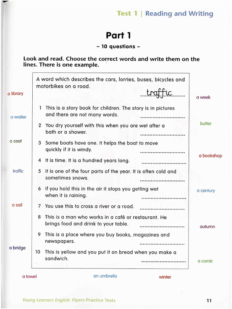READING AND WRITING FLYERS | PDF