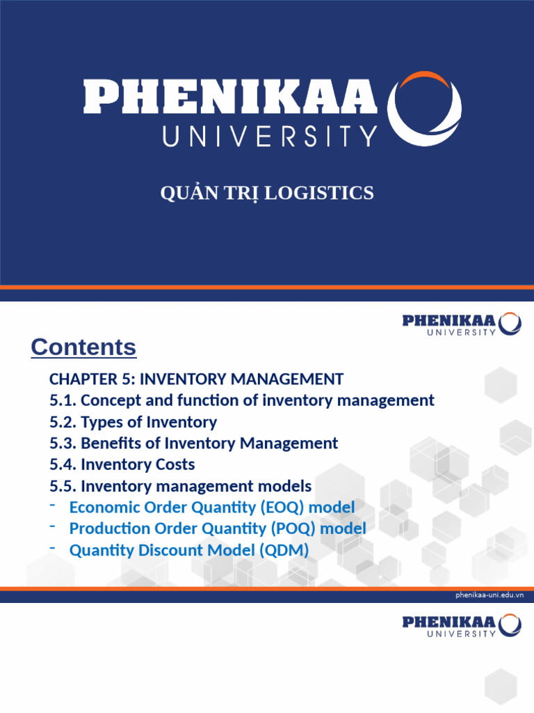 Chapter 5. Inventory Management | PDF | Computers | Technology & Engineering