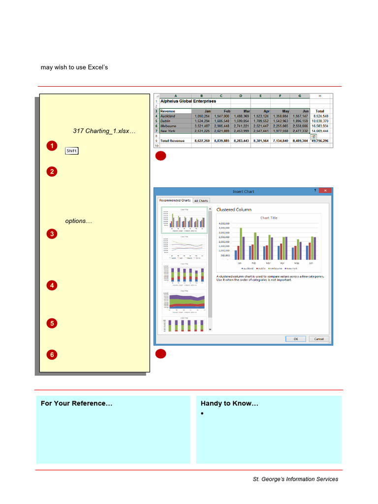 Excel-Fundamentals-Manual-46 | PDF | Microsoft Excel | Chart