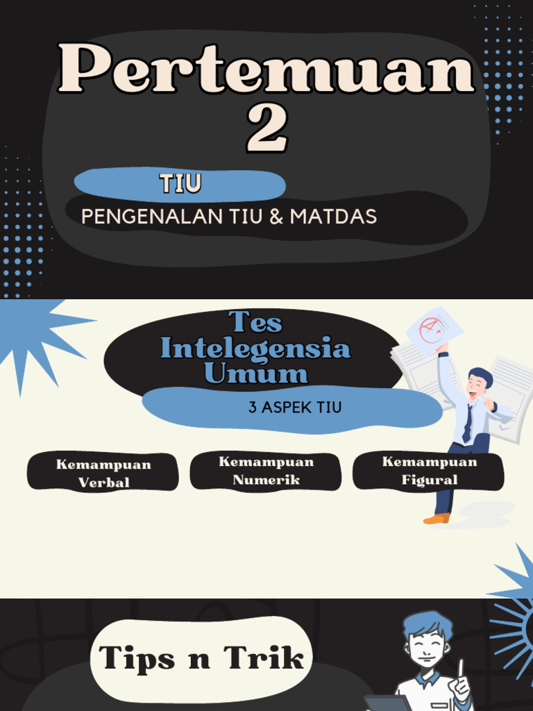 Pertemuan 2 - Tiu (Kemampuan Numerik) | PDF