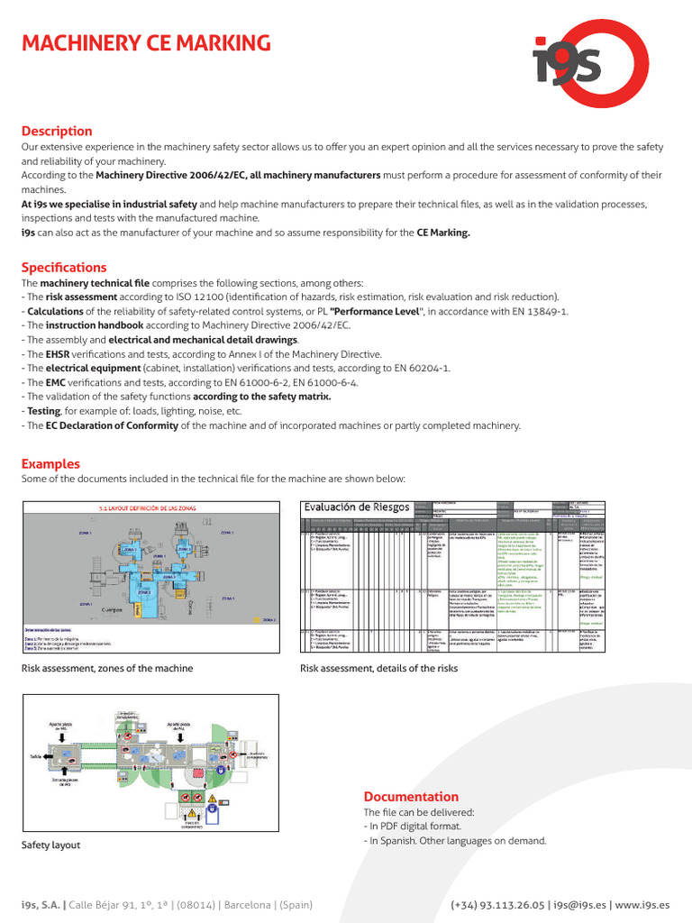 I9s - 1 1 ENG Machinery Ce Marking | PDF