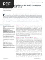 Miotics and Mydriatics | PDF | Ophthalmology | Human Eye