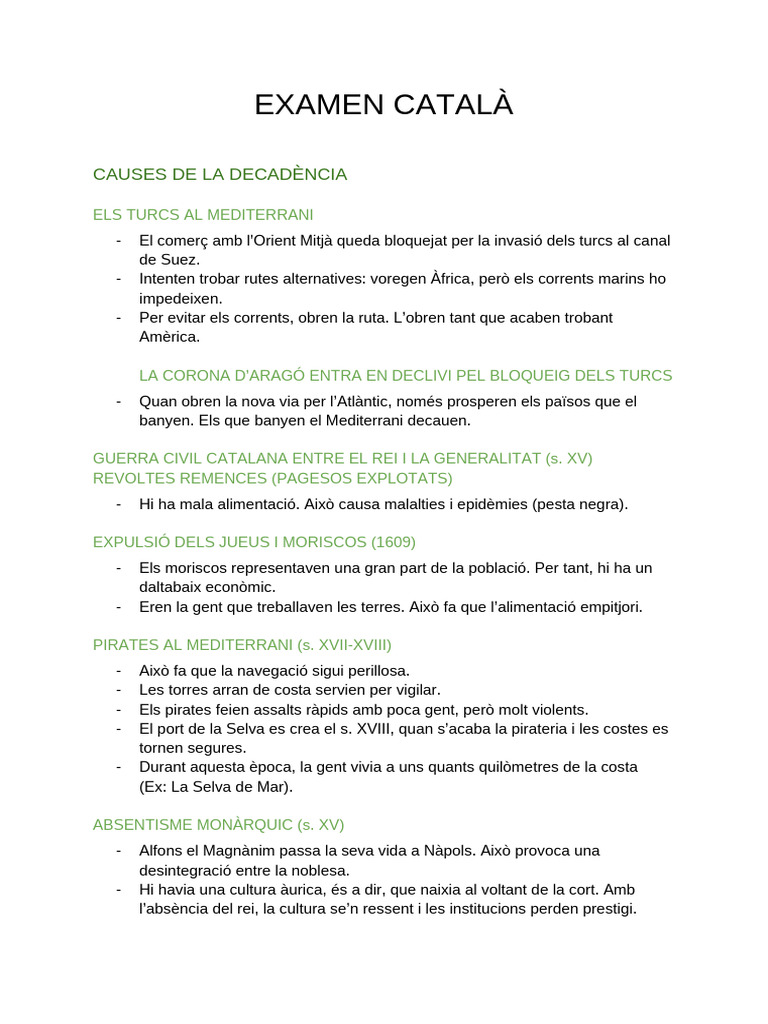 EXAMEN CATALÀ (1) | PDF