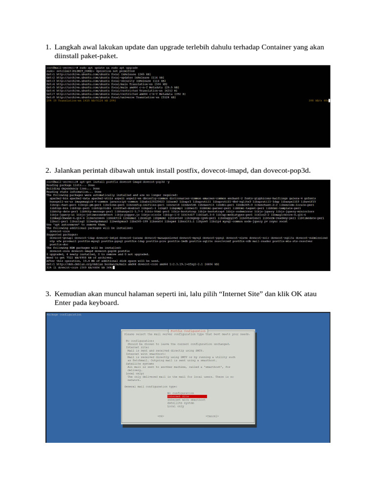 Install Mail Server | PDF Install Mail Server | PDF