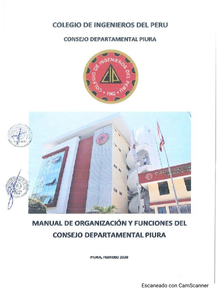 Mof - Cip CDP - Firmado | PDF