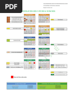Calendario Escolar UAM 2025 2026 Aprobado s557 | PDF