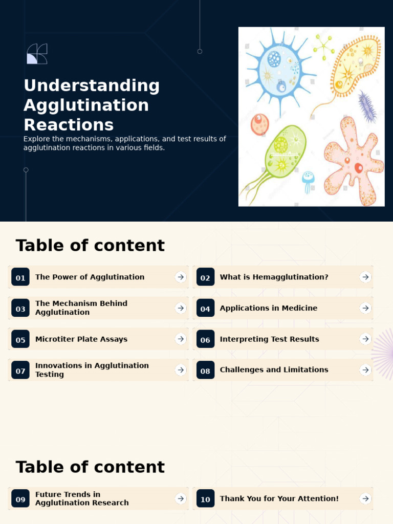 Understanding Agglutination Reactions 550 A 1 Bec 3 e 49 D 5 BD | PDF ...